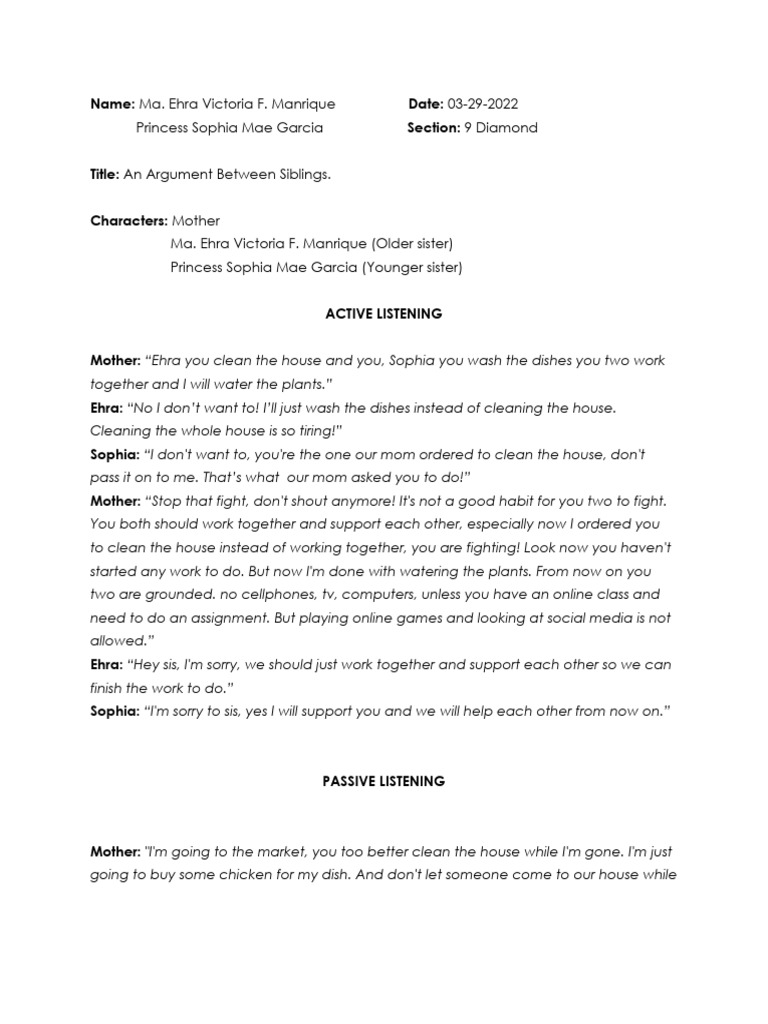 Dialogue (Argument) | PDF