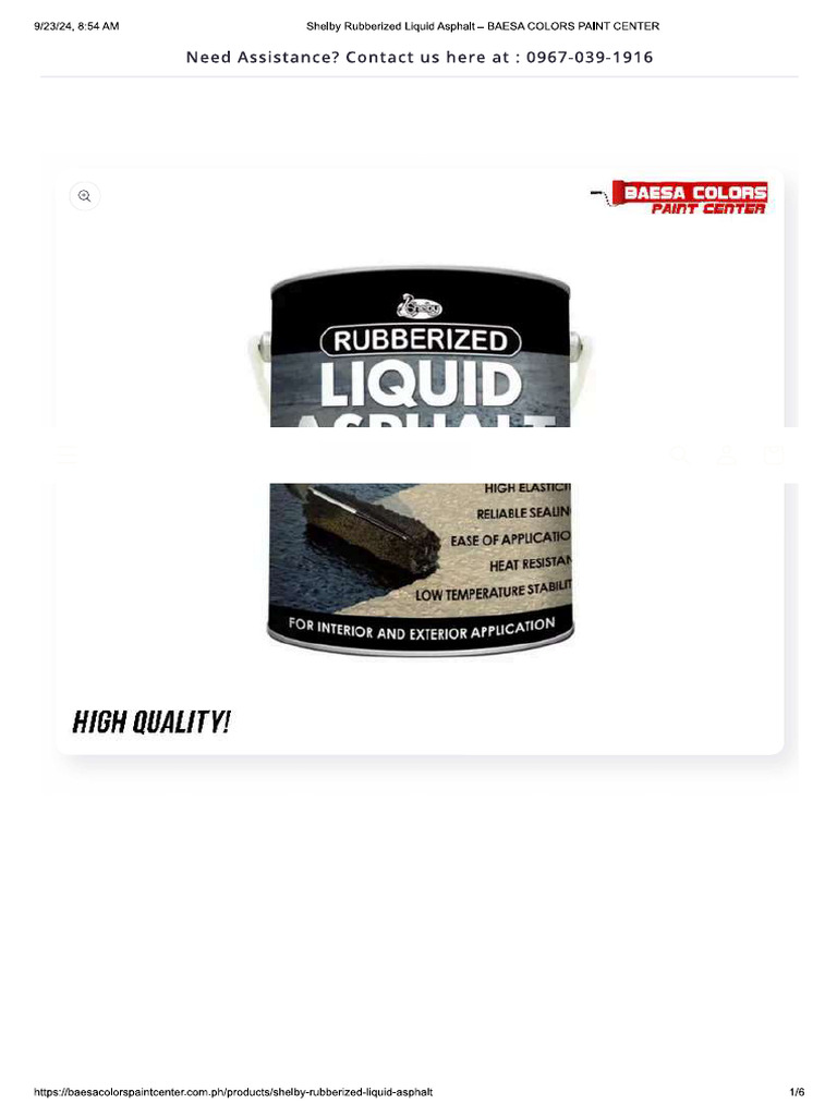 Shelby Liquid Asphalt | PDF