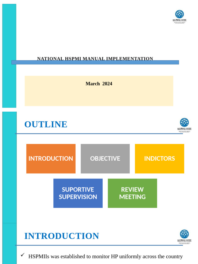 HSPMI Manual Implementation Overview | PDF | Emergency Department | Surgery