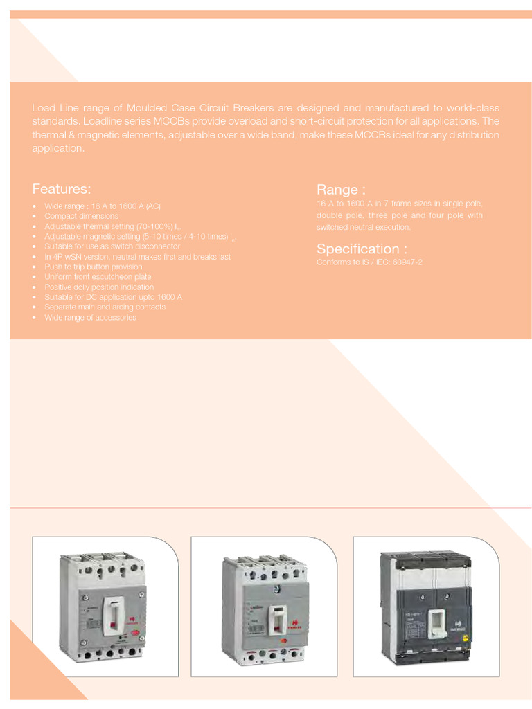 Catalogue Havells Industrial SwitchGear-80-137 | PDF | Alternating Current | Electrical Components