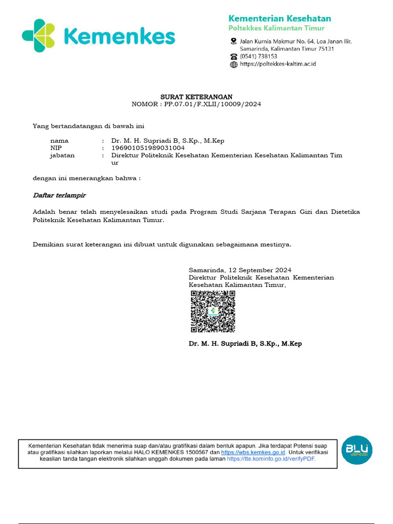 SKL 3 STR Gizi 2024 | PDF