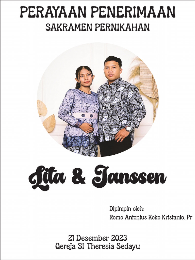 Teks Misa Pernikahan Katolik | PDF