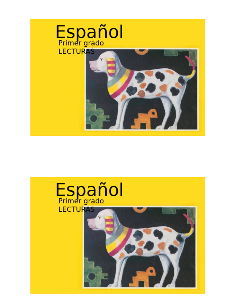 PORTADAS ESPAÑOL LIBRO DE LECTURAS A5 | PDF