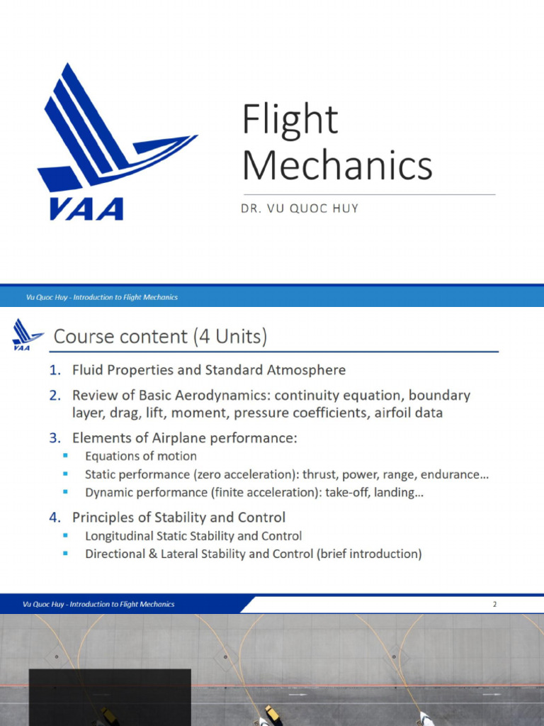 Flight Mechanics_Unit 2 - Part 3_Airfoils and wings | PDF
