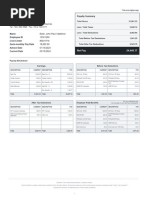Sutherland Global Employee Payslip | PDF | Payroll Tax | Public Finance