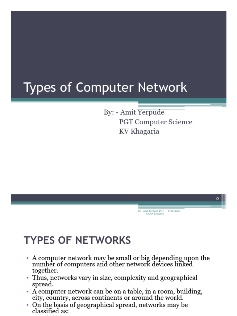 types of computer network | PDF