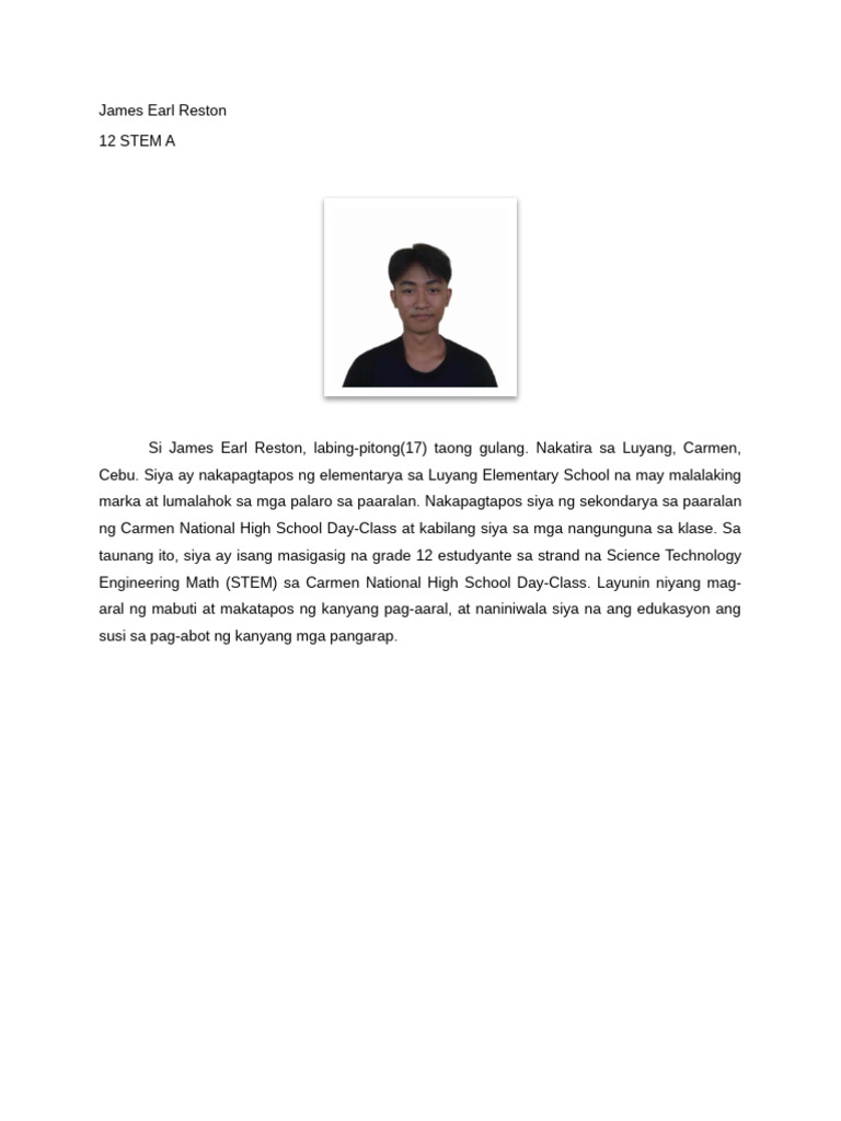 James Earl Reston | PDF