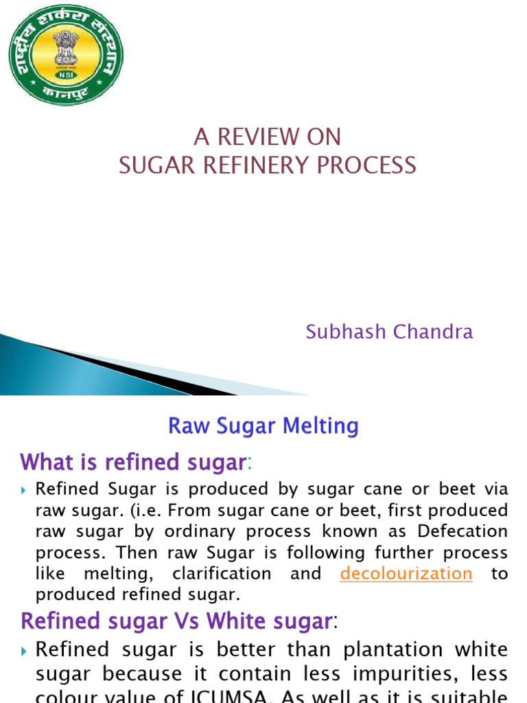 DQCES Sugar Refinery Process 16042020 | PDF | Sugar | Diet & Nutrition