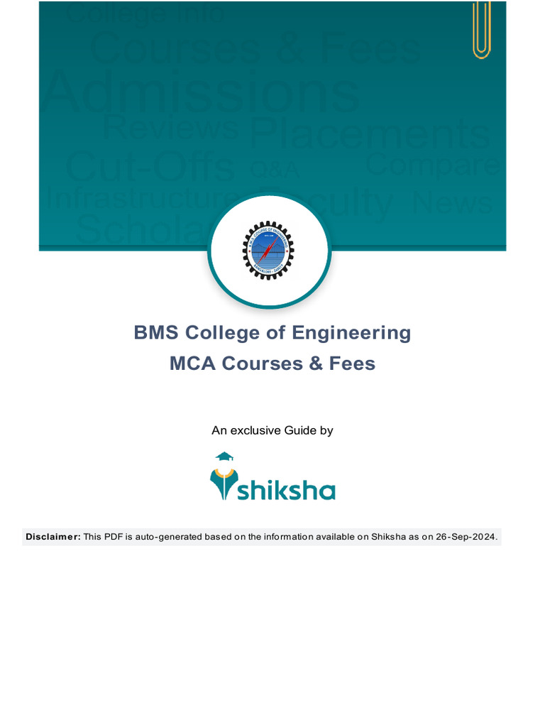 BMS College of Engineering - PDF - V 1727293033 | PDF