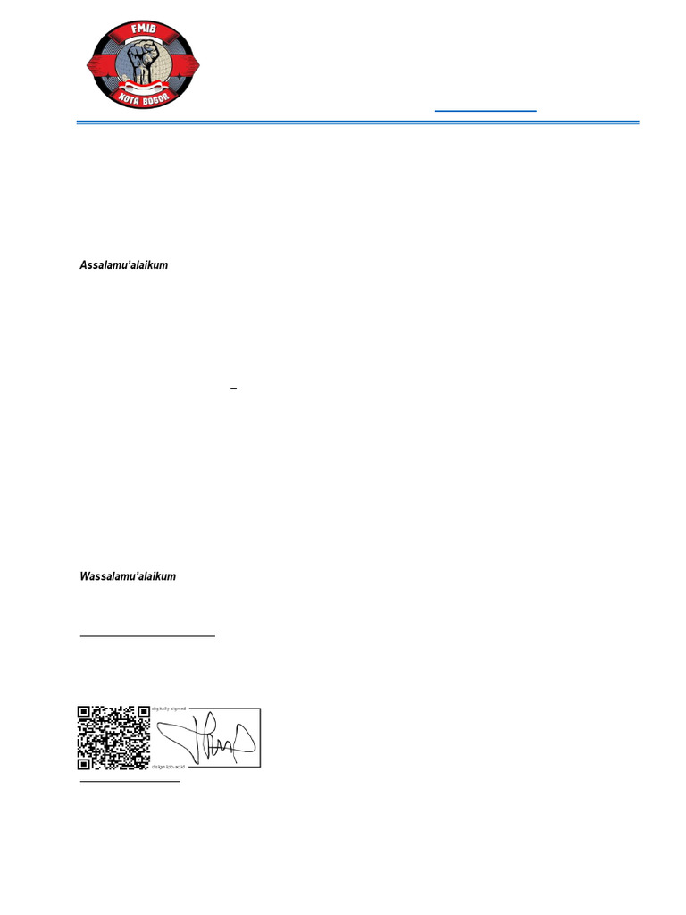 Pembatalan Aksi FMIB 27 Nov 2024 | PDF