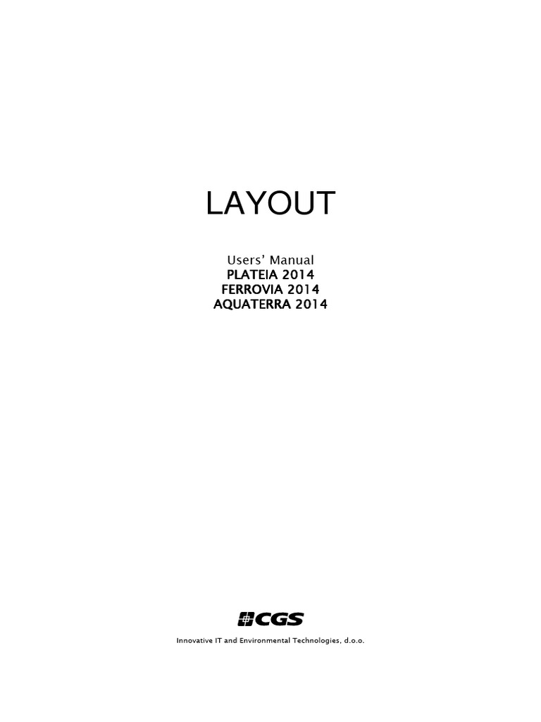 Survey Layout Module Guide | PDF | Surveying | Geographic Information ...