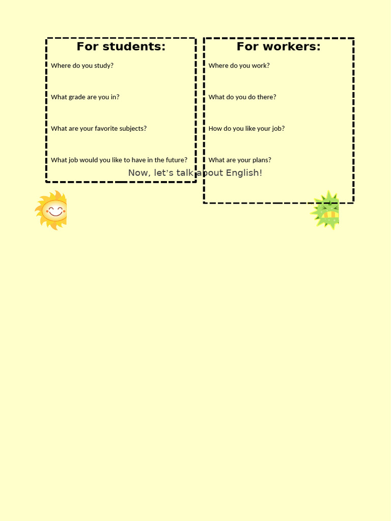 Getting To Know My Students | PDF