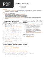 Zero To One - by Peter Thiel | PDF | Startup Company | Small Business ...