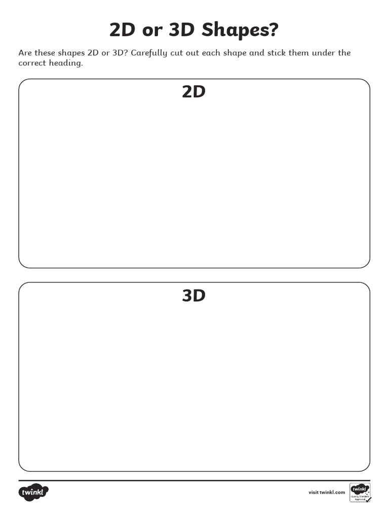 T M 1650633113 2d and 3d Shape Sorting Activity - Ver - 1 | PDF