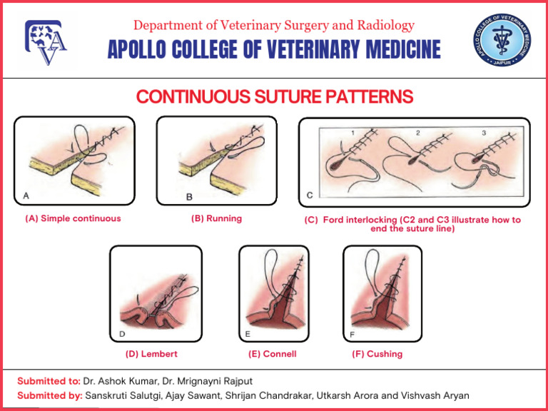 Suture Patterns | PDF