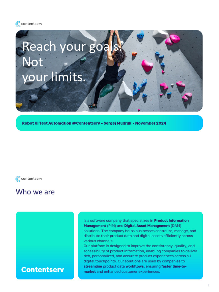 2024-11-19 UI Automation @contentserv | PDF | Automation | Computing