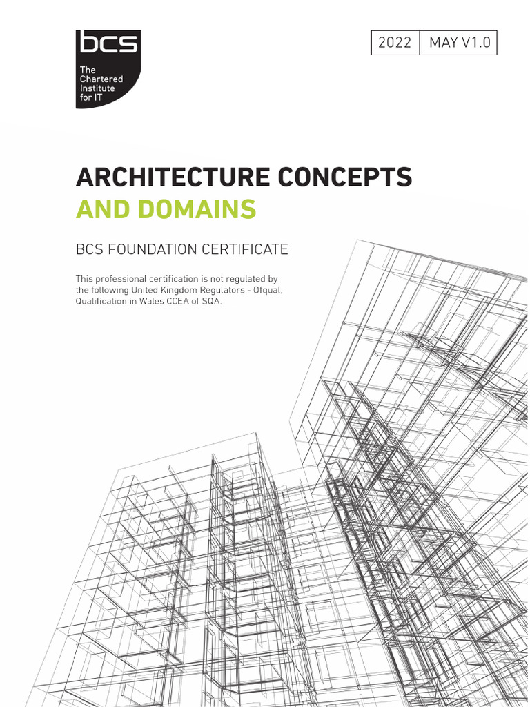 BCS Architecture Concepts Domains Syllabus | PDF | Security | Computer Security