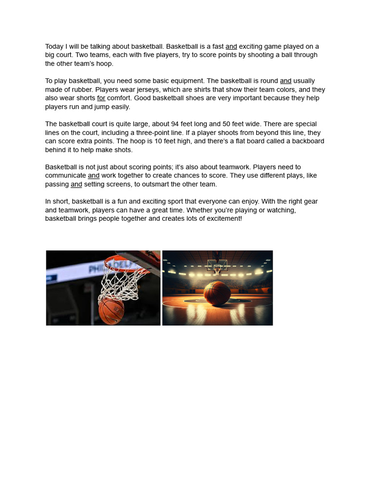 Basketball | PDF
