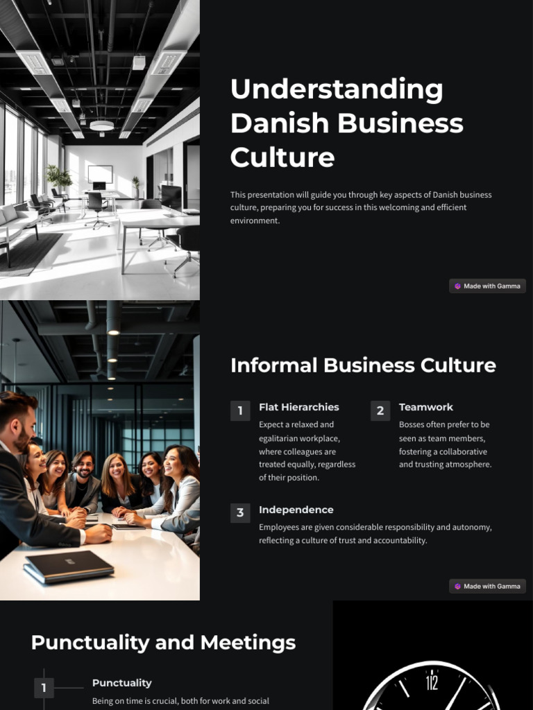 Understanding Danish Business Culture | PDF | Gift | Social Psychology