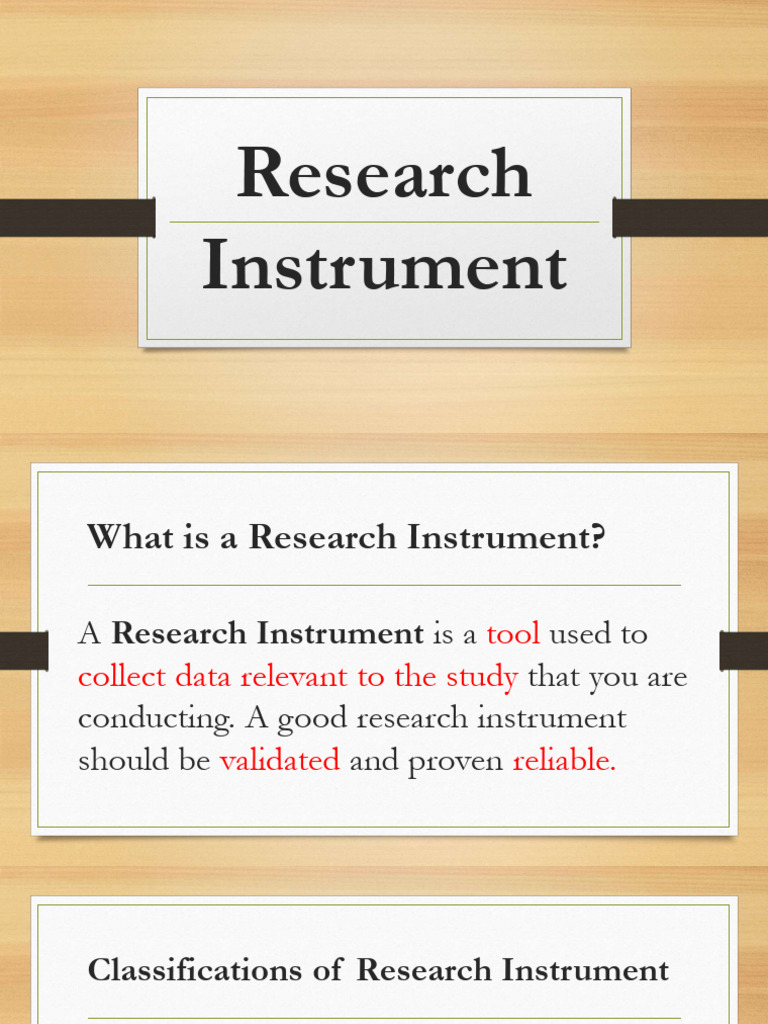 q2 Pr2 Research Instrument | PDF | Qualitative Research | Focus Group