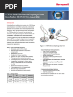 STT850 SmartLine Temperature Transmitter Specification 34-TT-03-14 ...