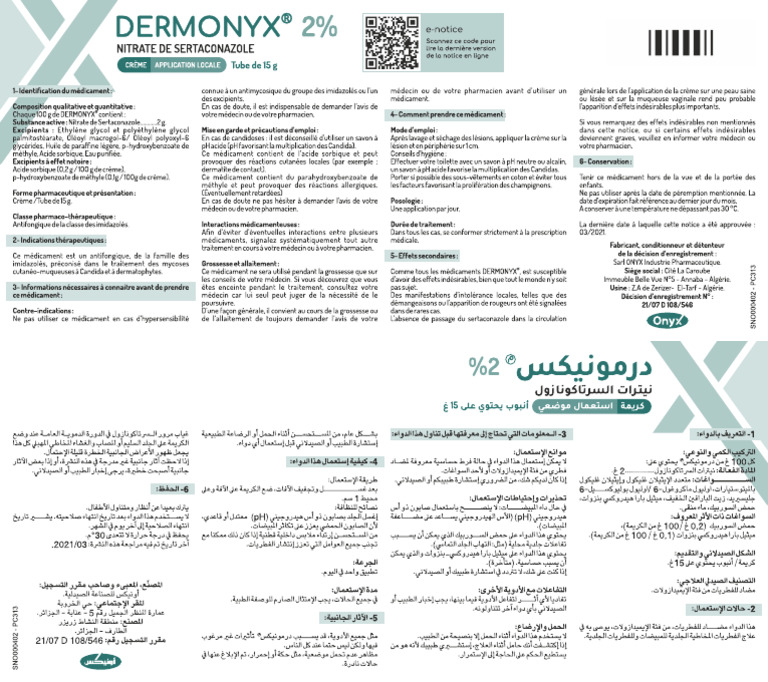 Notice Dermonyx 2 | PDF