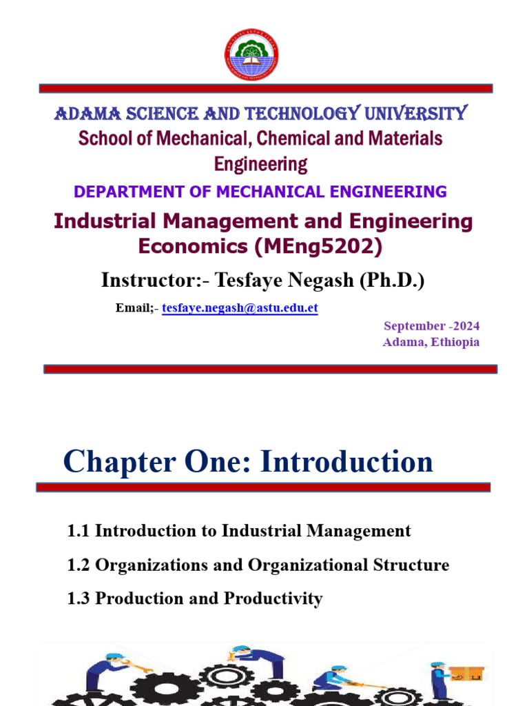 Industrial Management Basics Guide | PDF | Economics | Labour Economics