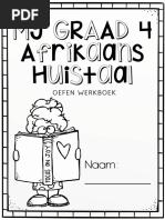 Graad 9 Afrikaans EAT Kom Ons Oefen Die Infinitief | PDF