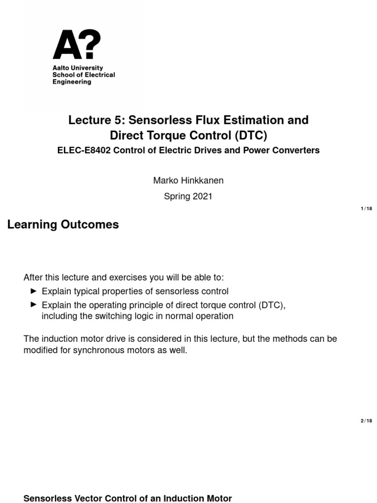 DTC | PDF | Electric Motor | Electrical Components