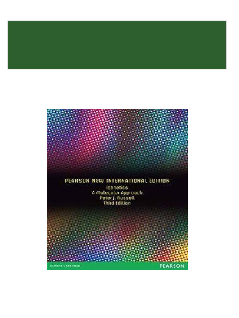 Instant ebooks textbook iGenetics: Pearson New International Edition: A ... Instant ebooks textbook iGenetics: Pearson New International Edition: A ...