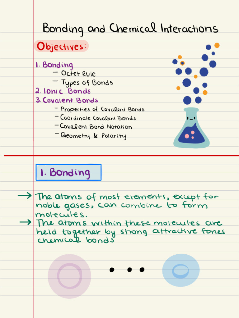 Chapter 8 - Bonding and Chemical Interactions | PDF | Chemical Bond ...