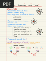 List of Chemistry Mnemonics | PDF | Redox | Ion