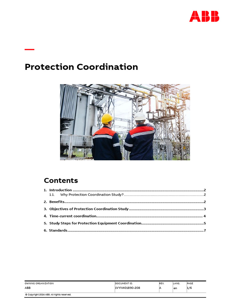 Protection coordination | PDF | Fuse (Electrical) | Reliability Engineering
