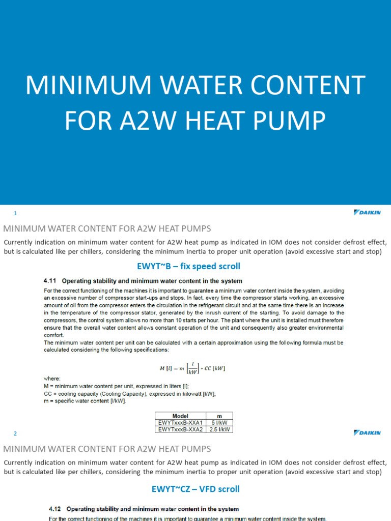 Minimum Water content | PDF | Heat | Water