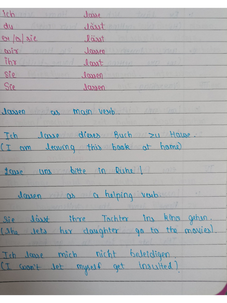 verb lassen pdf | PDF