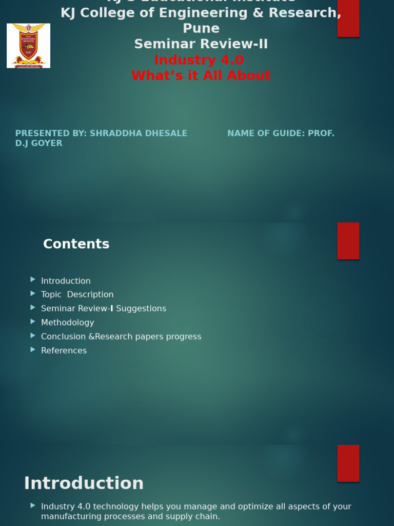 industry 4.0 (1) | PDF | Engineering | Business Process