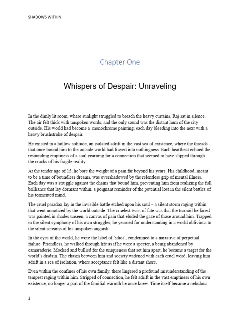 Shadows Within | PDF