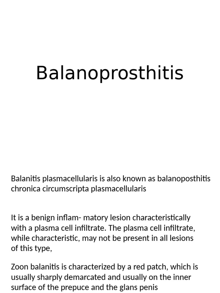 Balanoprosthiti WPS Office | PDF