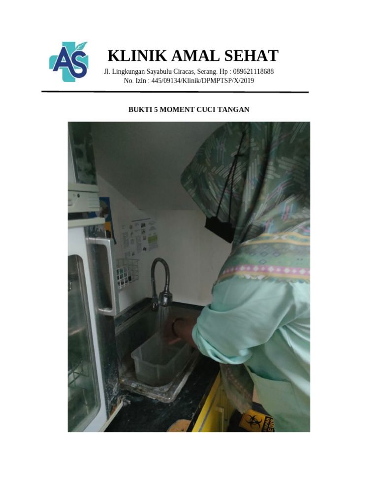 Ep 2.2.6 (Bukti Moment Cuci Tangan) | PDF