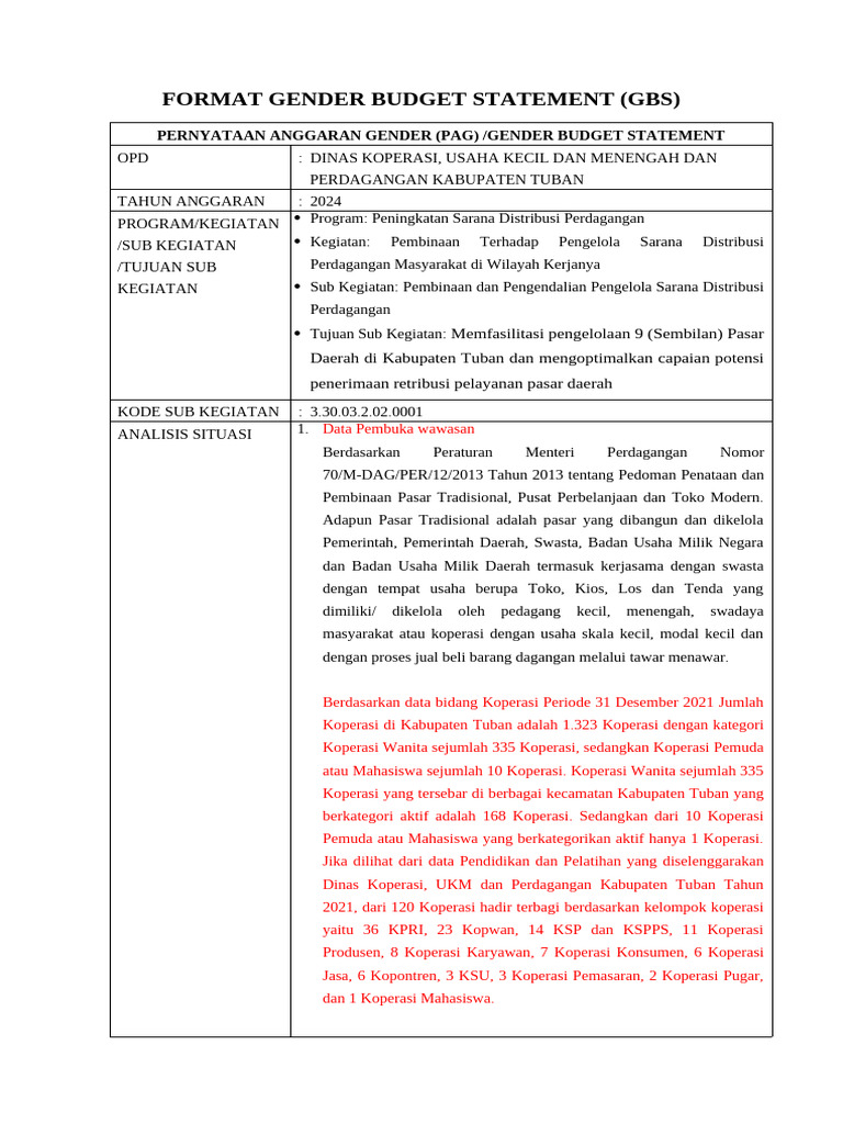 FORMAT GBS_ sesuai stranas_KOPERASI | PDF