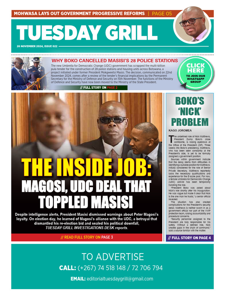 Tuesday Grill Issue 22 | PDF | Corruption | Procurement