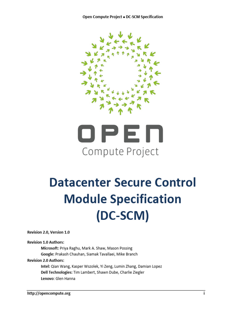 OCP_DC-SCM_2.0_ver_1.0 | PDF | Usb | Computer Engineering