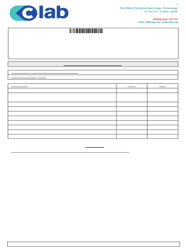 Urine Culture and Sensitivity Report | PDF | Diseases And Disorders ...