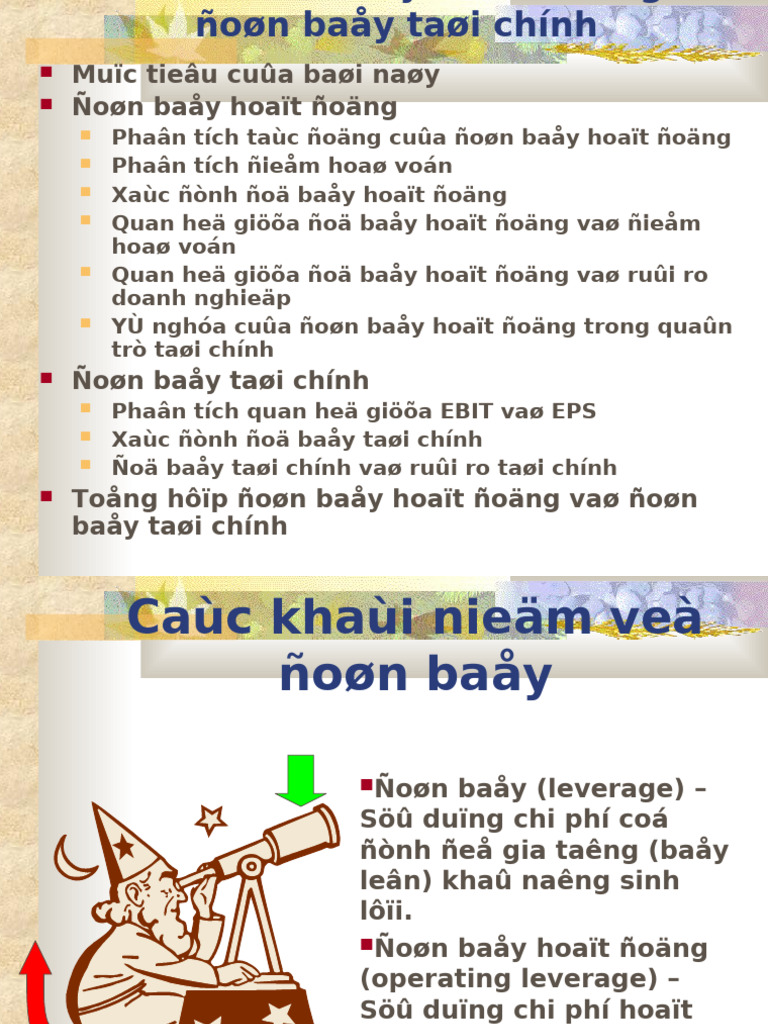 Don Bay Hoat Dong Va Don Bay Tai Chinh | PDF