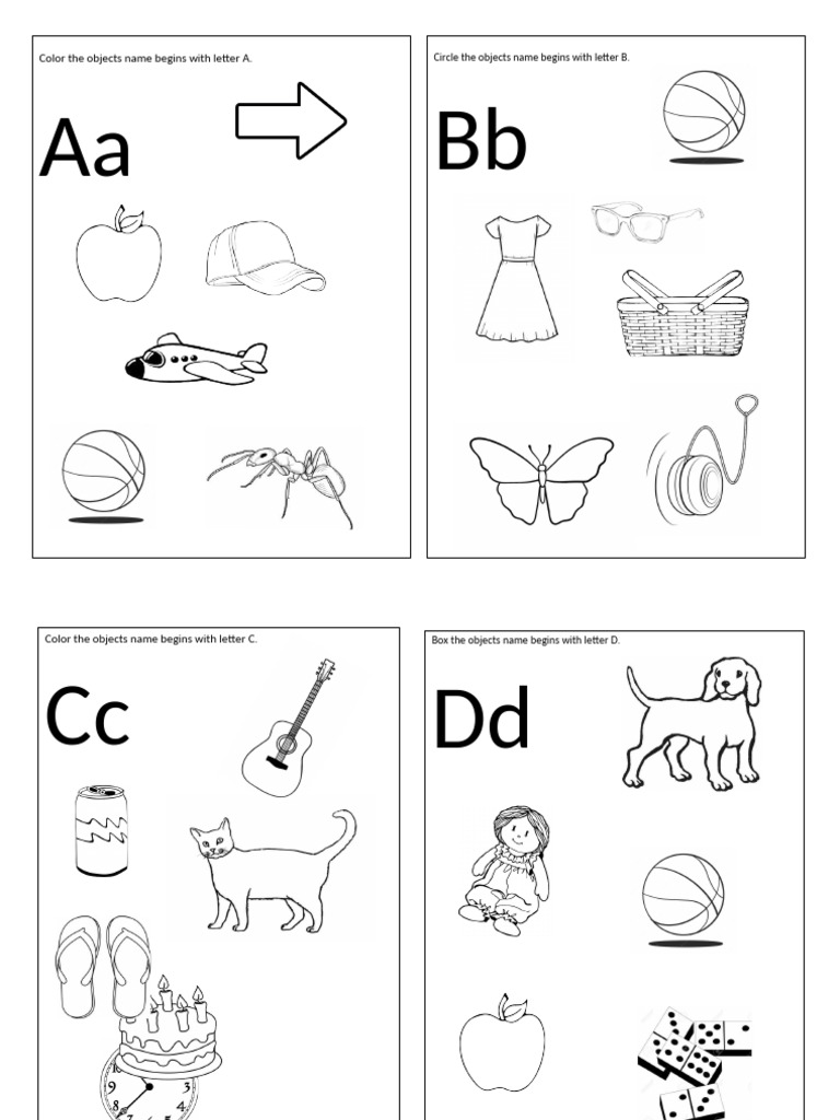 Alphabet Activity | PDF