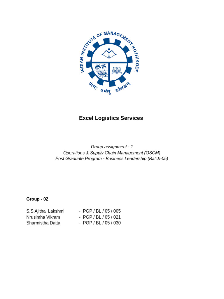 Excel Logistics assignment | PDF | Logistics | Standard Deviation Excel Logistics assignment | PDF | Logistics | Standard Deviation