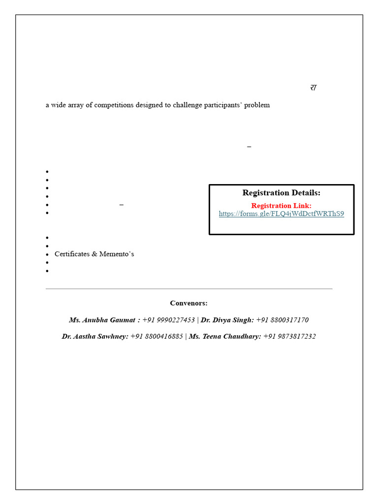 SPECTRA 2024 (U) | PDF | Entrepreneurship