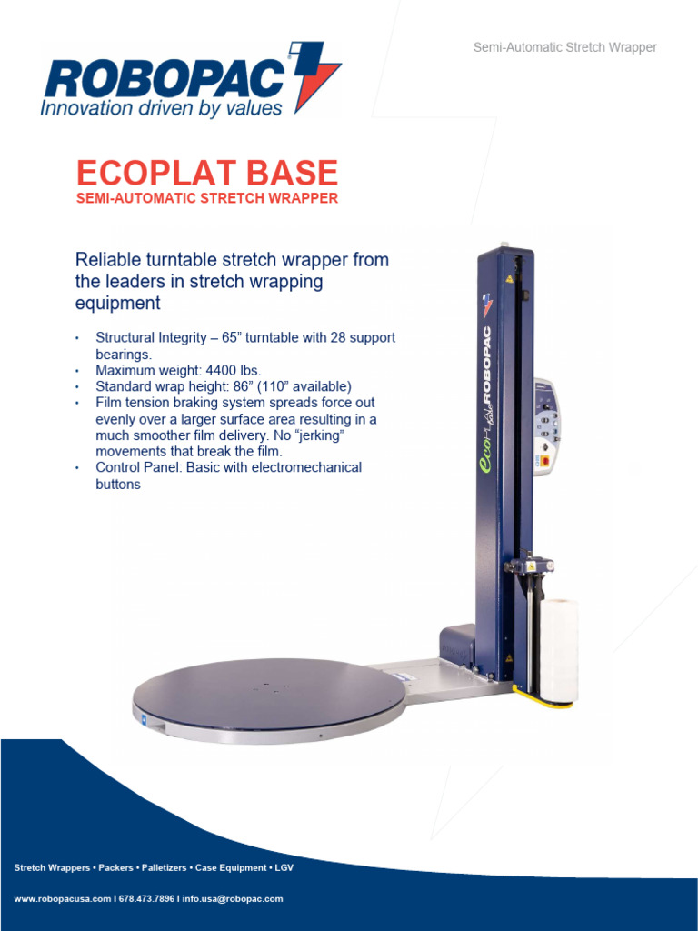 Ecoplat-base-brochure-2 | PDF | Manufactured Goods | Mechanical Engineering