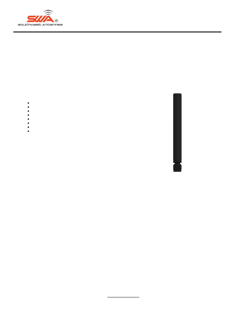 2.2-2.5 GHz Omni Antenna with Filter | PDF | Antenna (Radio ...