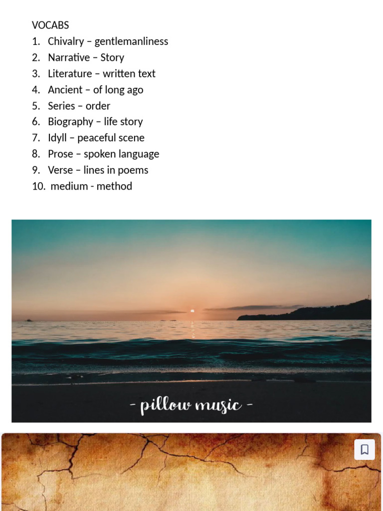 LESSON 4 Narrative Poetry | PDF